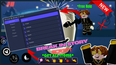Break In (Story) | DP HUB Script 2025 — Roblox Scripts | ScriptBlox